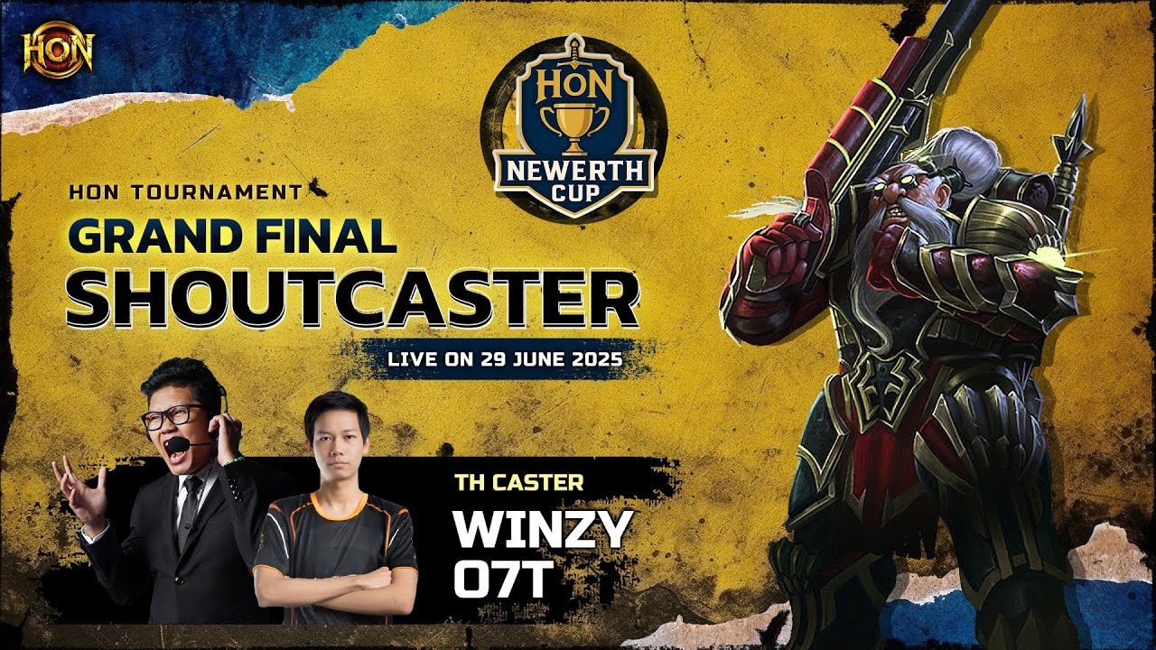 Newerth Cup Tournament Grand Final (29/6/2025 Best of 5) - YouTube