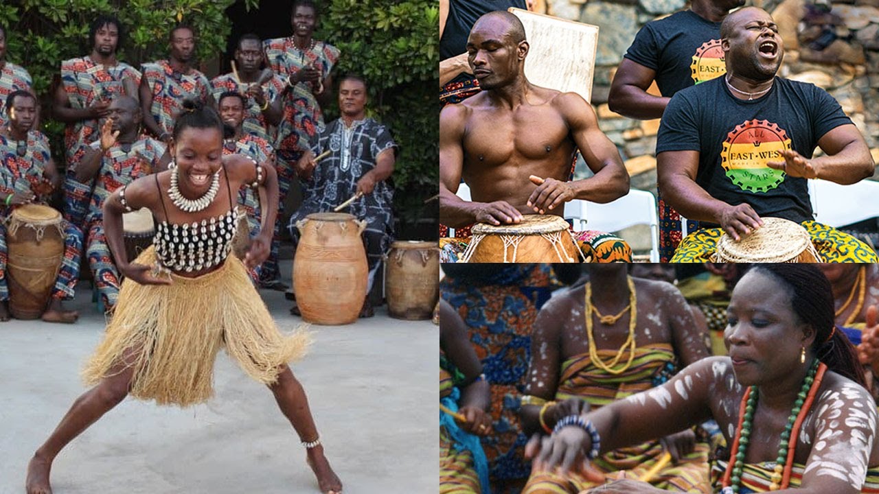 Ga Jama | Drumming, Singing and dancing at it's best - YouTube