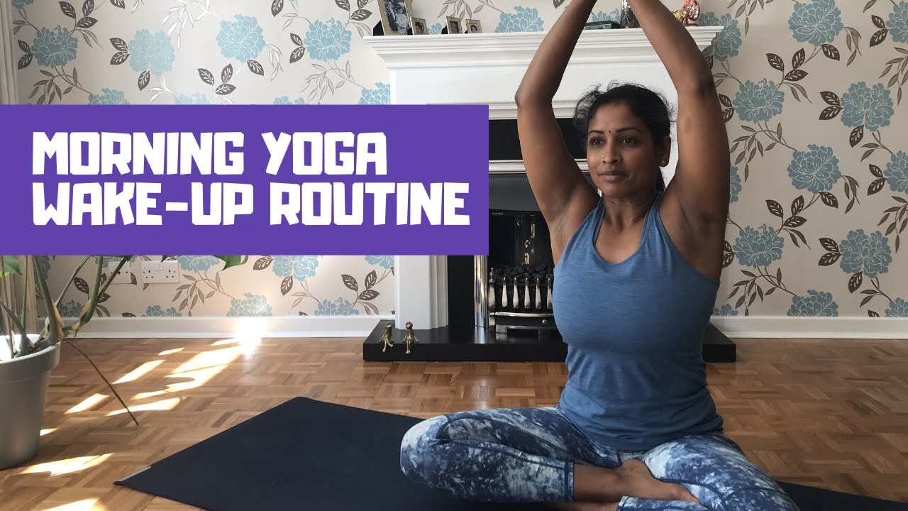 morning yoga wake-up routine - YouTube