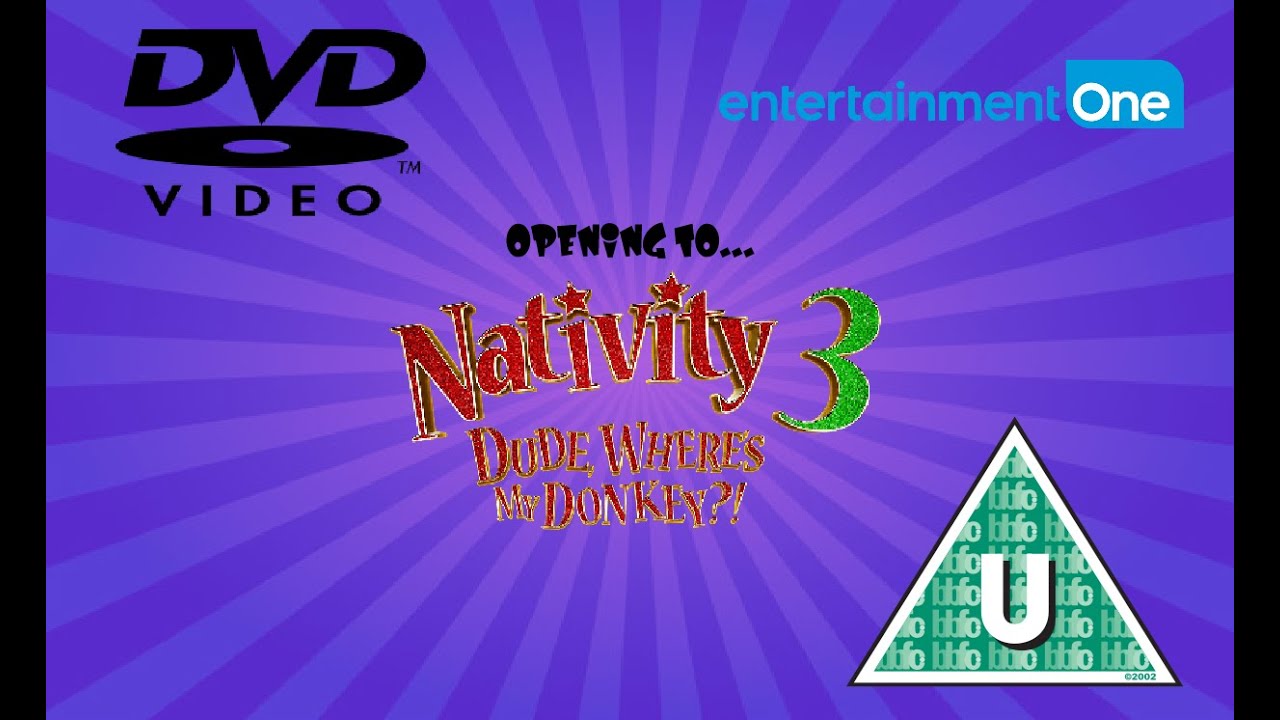 Opening to Nativity 3: Dude, Where’s My Donkey? 2015 UK DVD - YouTube