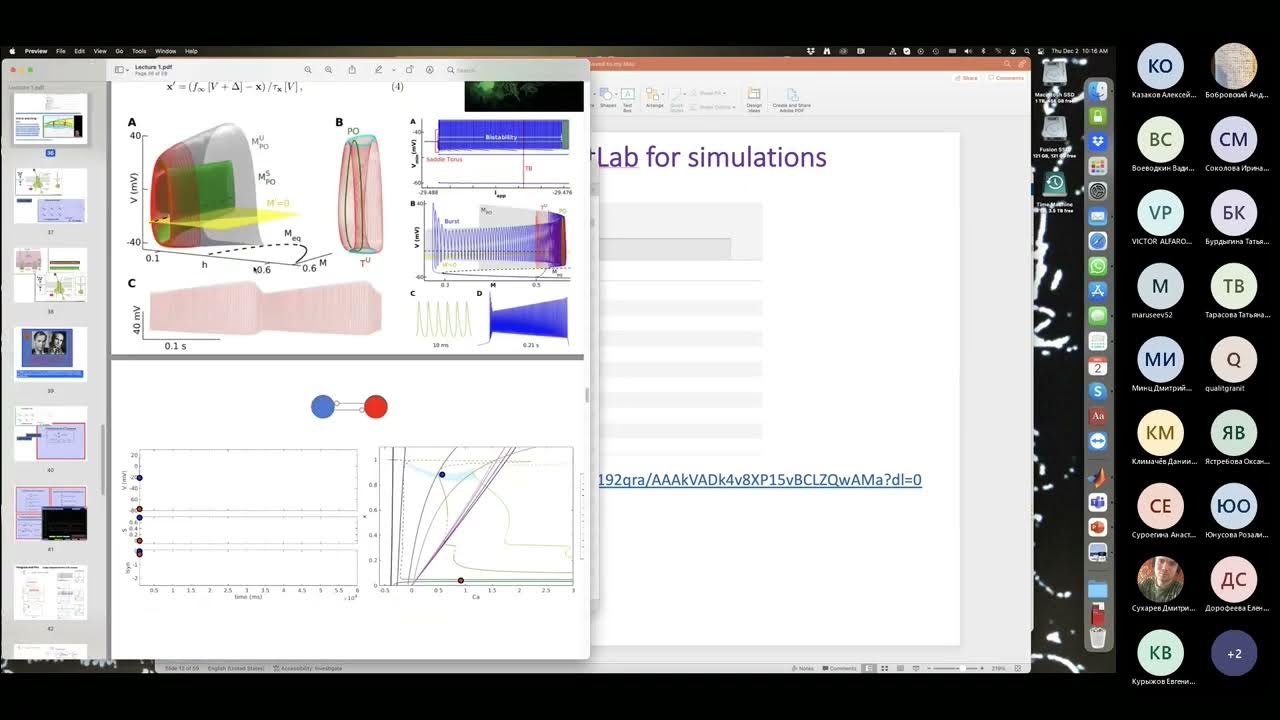 Mathematical neuroscience, lecture 1 part 1 - YouTube