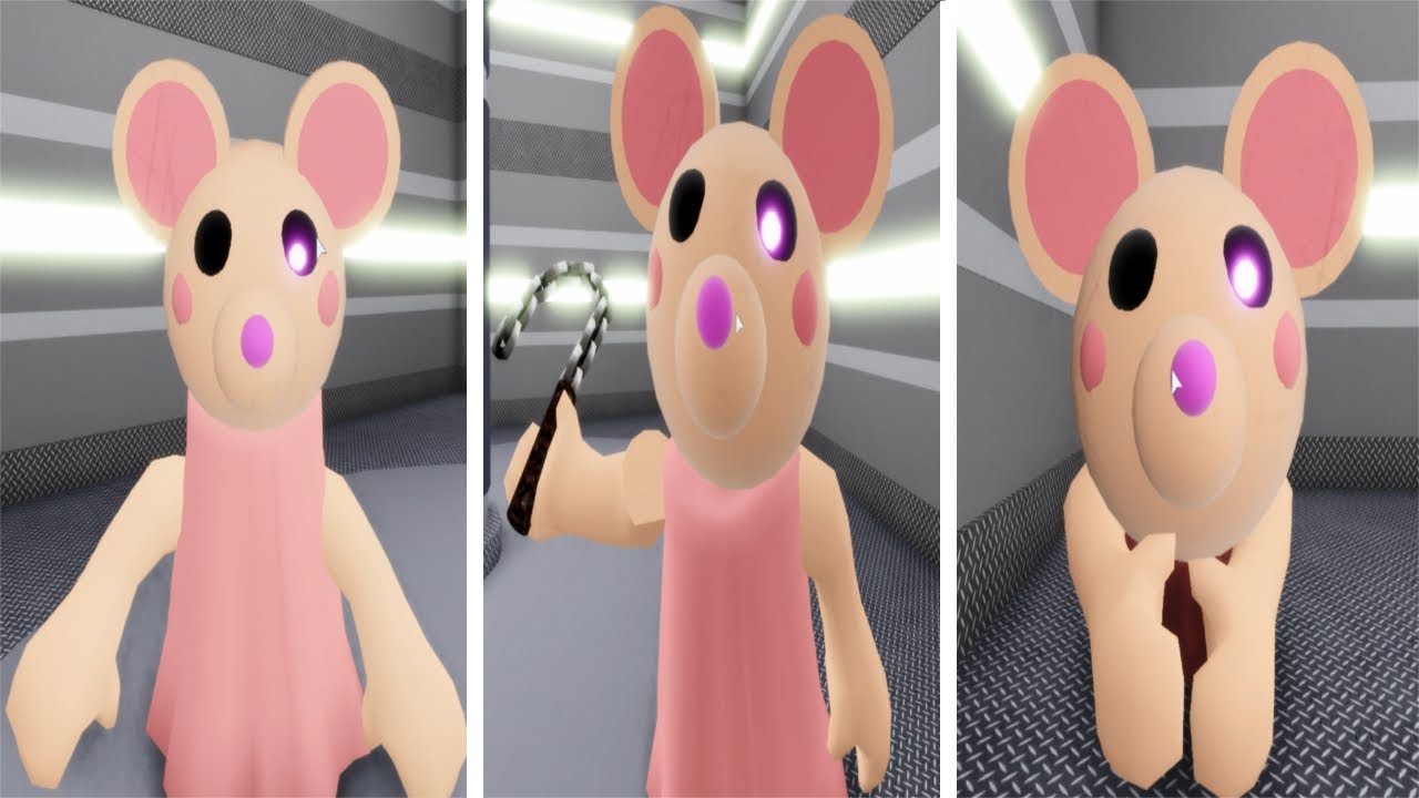 EVOLUTION OF PIGGY MOUSEY JUMPSCARE - YouTube