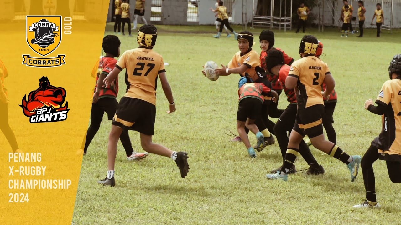Penang X-Rugby Championship 2024 - U12 Pool B - Cobrats Gold vs BPJ ...