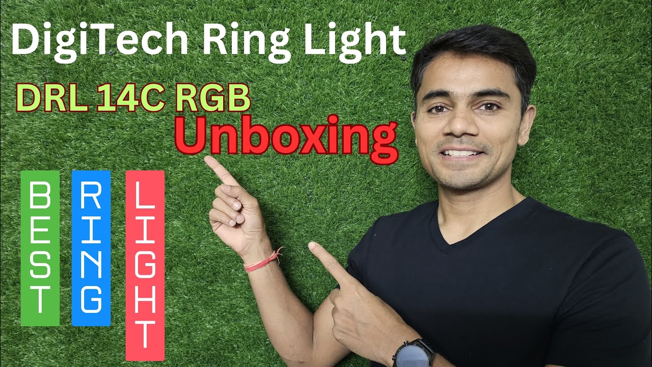 Digitech DRL-14C RGB Ring Light Unboxing & Installation Guide | What's ...