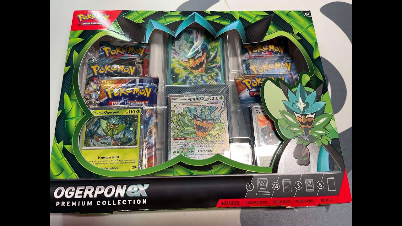 Happy New Year!!! Opening the Teal Mask Ogerpon Collection Box!! - YouTube