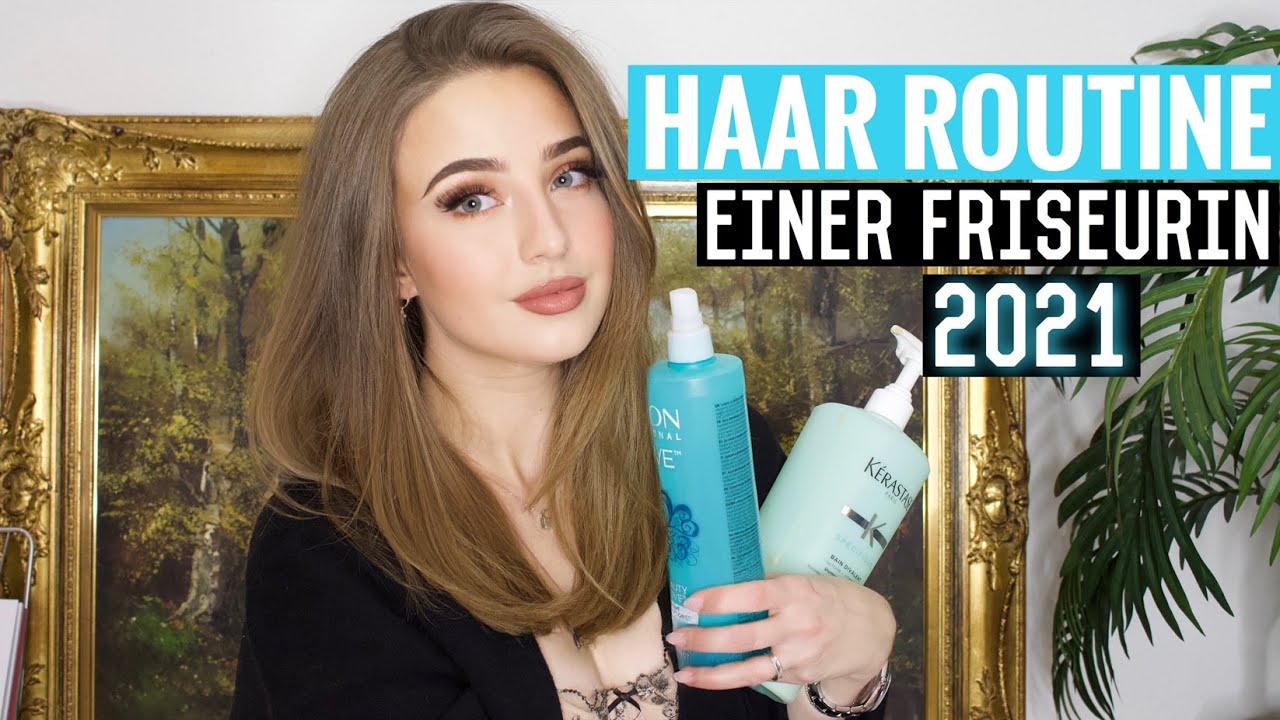 HAARROUTINE von einer FRISEURIN Update 2021 / Sabrina Schuster - YouTube