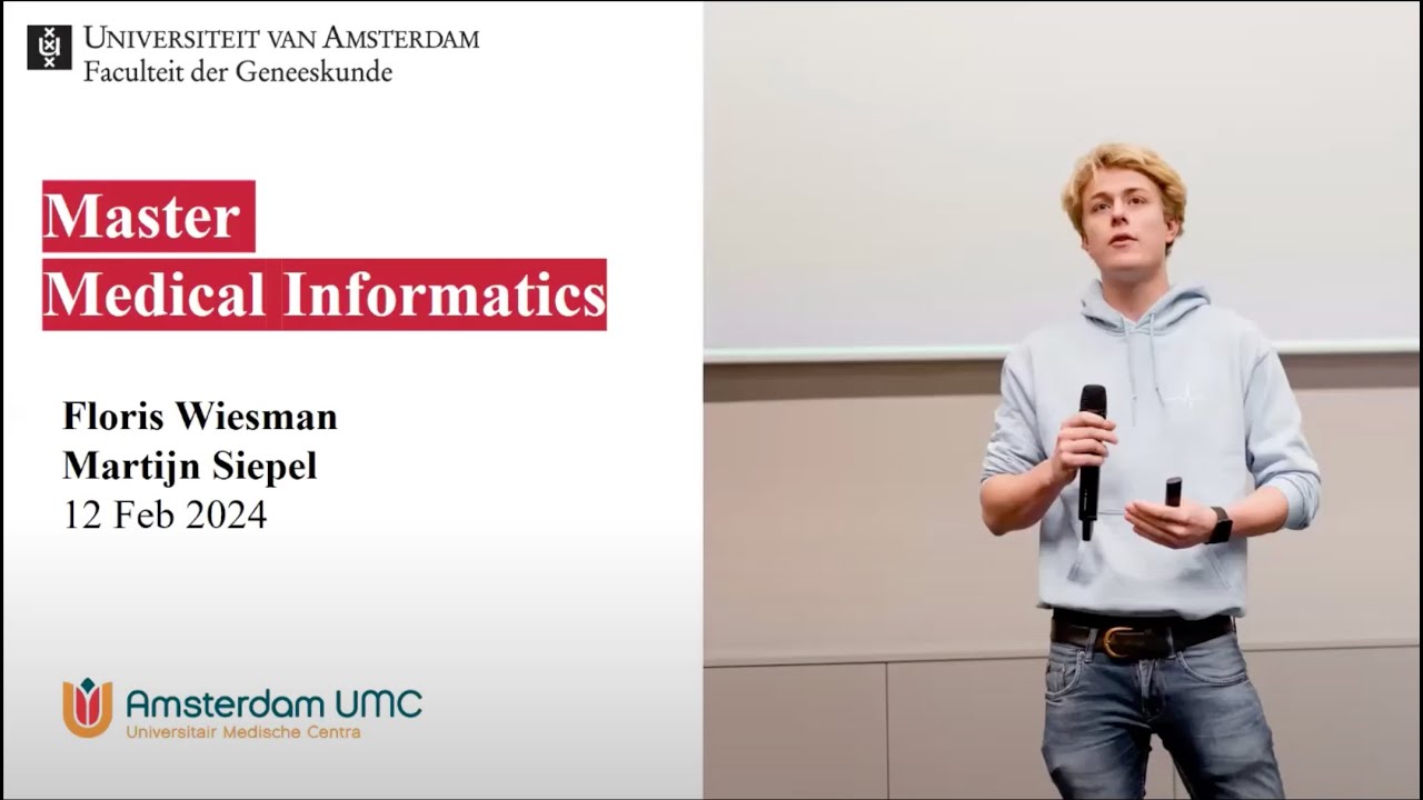 Hybrid information session | Master Medical informatics | Masterweek ...