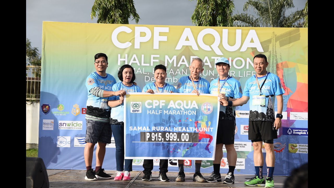 CPF Aqua Half Marathon - YouTube