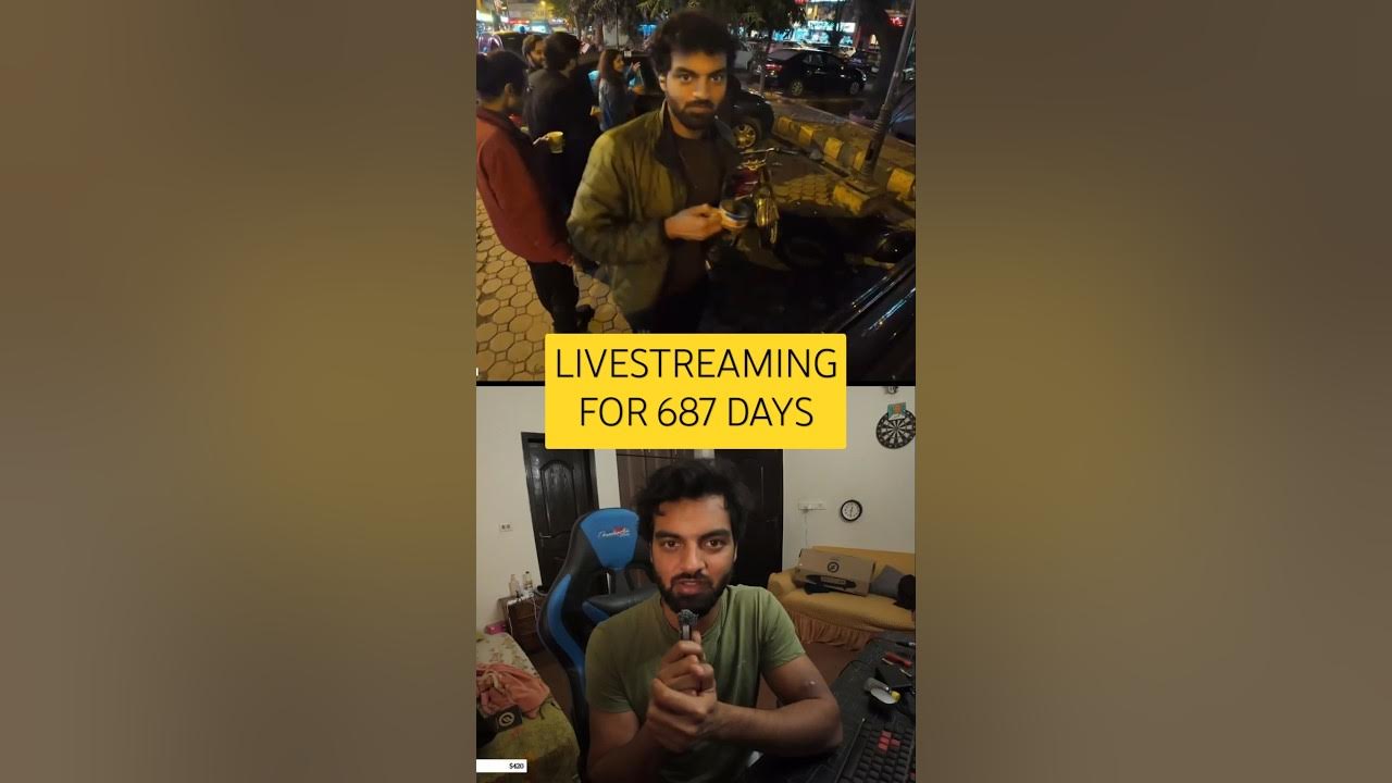 sidequest aah stream on day 687 of livestreaming 24/7 - YouTube