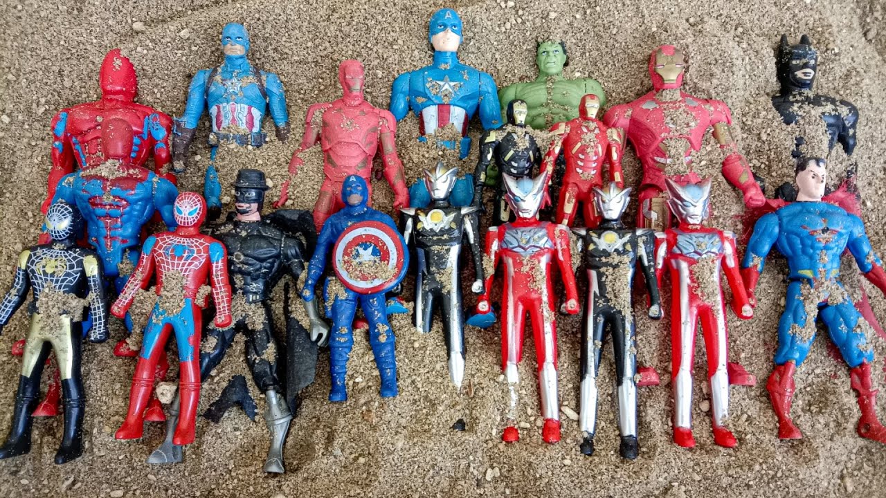 Hunting Superhero Avengers, Menemukan Ultalman, Hulk, Spiderman ...