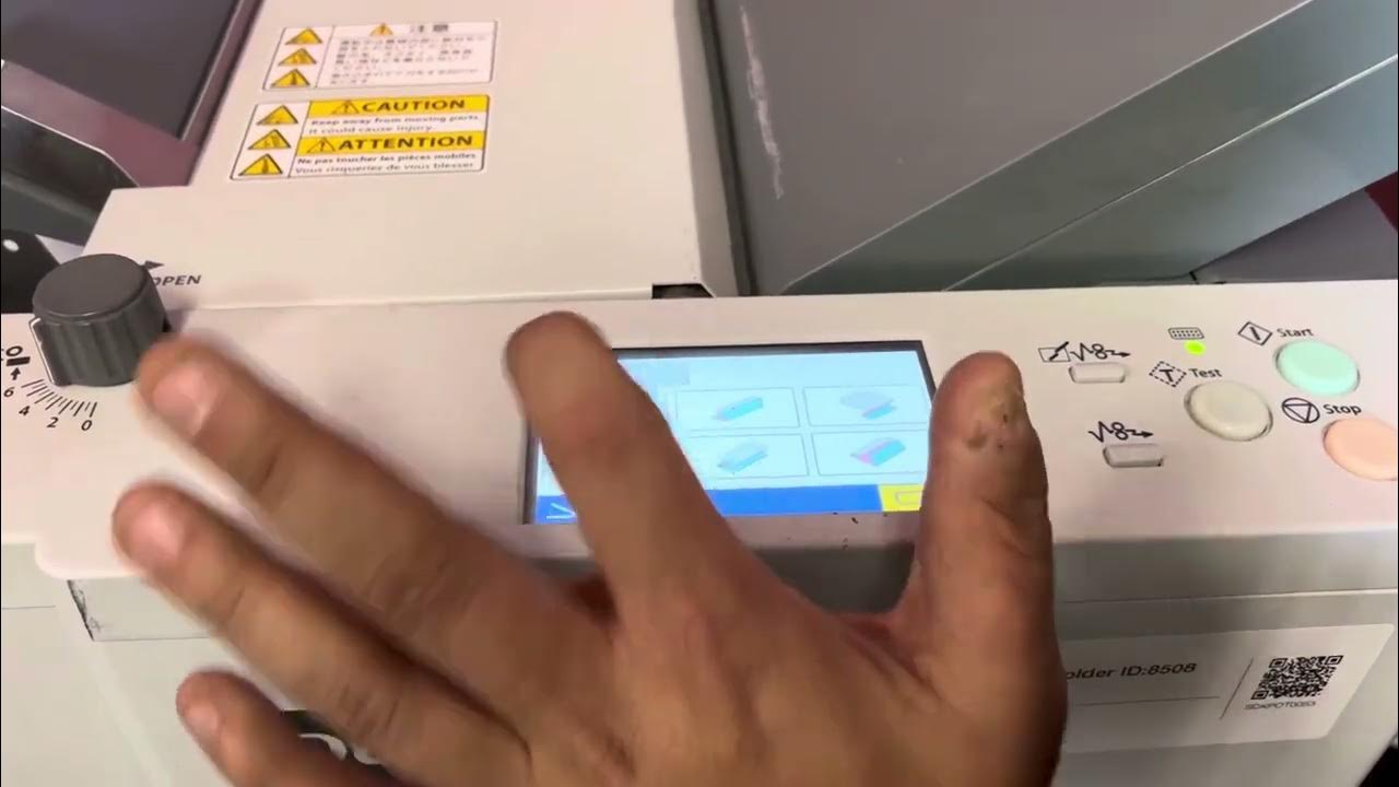 Duplo DF-990A - YouTube