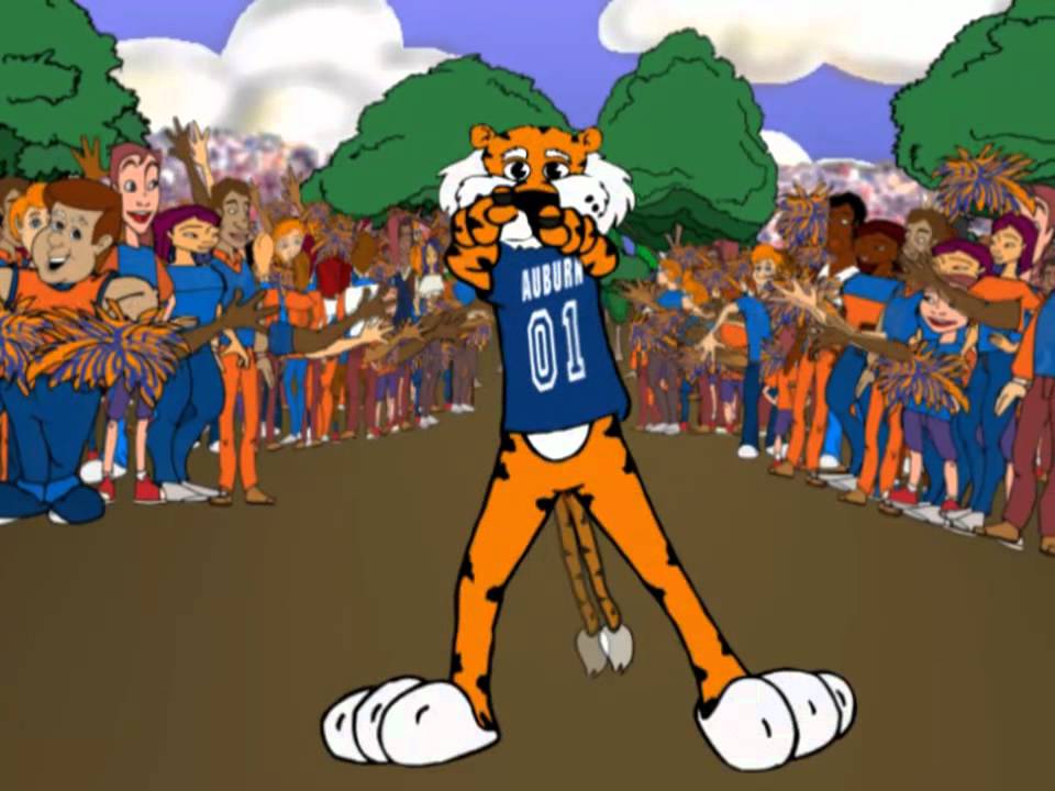 Aubie Animation Segment for the Mascot National Competition - YouTube