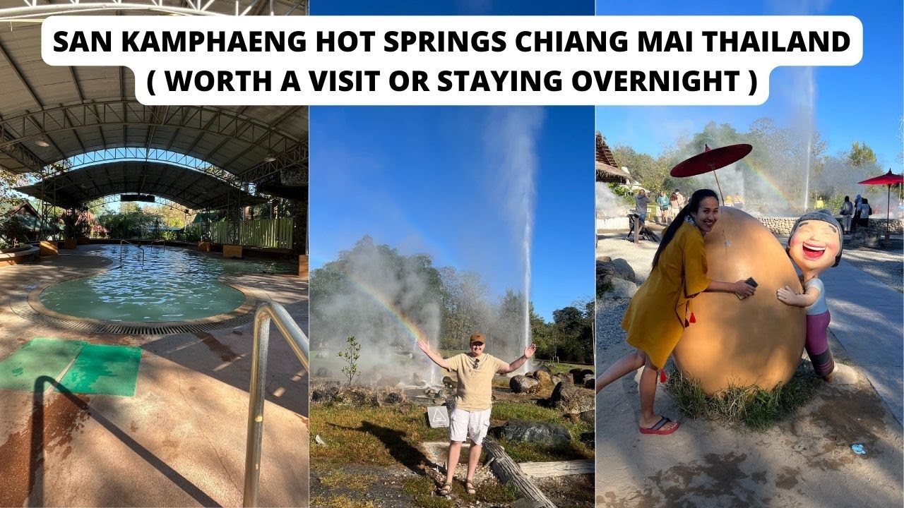 San Kamphaeng Hot Springs Chiang Mai Thailand - YouTube