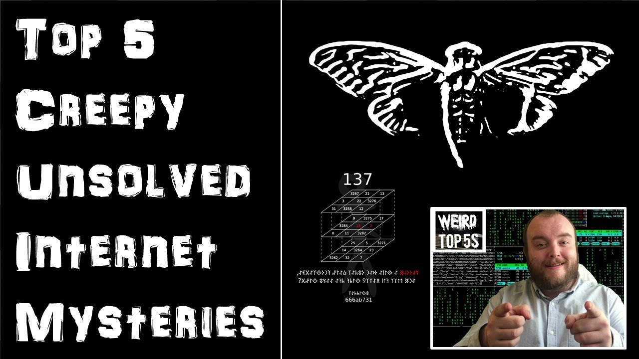 Top 5 Creepy Unsolved Internet Mysteries - YouTube
