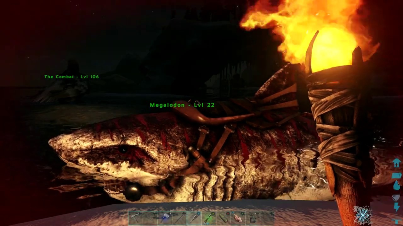 Taming my first Mosasaurus [ARK: Survival Evolved Xbox] - YouTube