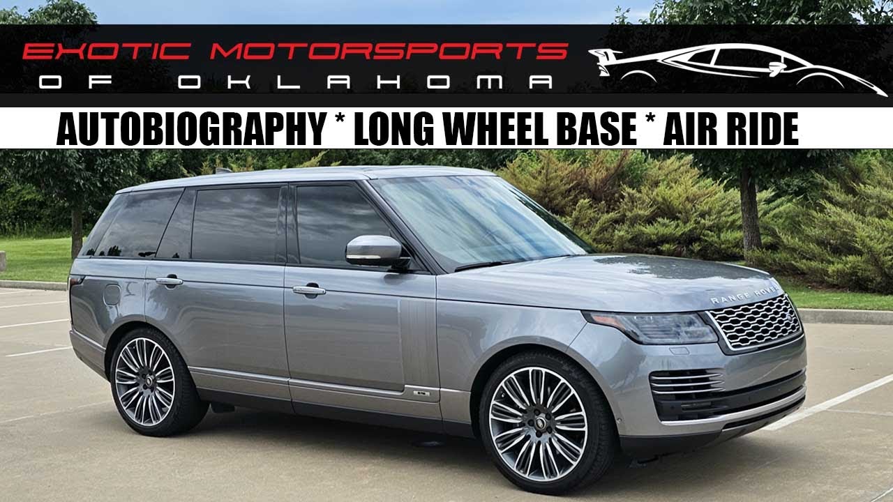2020 Land Rover Range Rover 5.0L V8 Supercharged Autobiography LWB ...