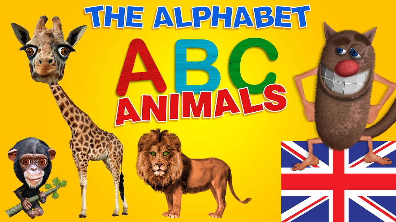 Foufou - Let's Learn ANIMAL ALPHABET for Kids (Apprenons l'alphabet des ...