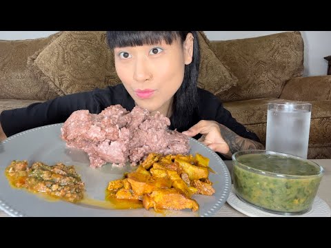 NEPALI FOOD (DHIDO AND SISNO) || ORGANIC FOOD WITH PORK CURRY | SPICY 🥵 ...