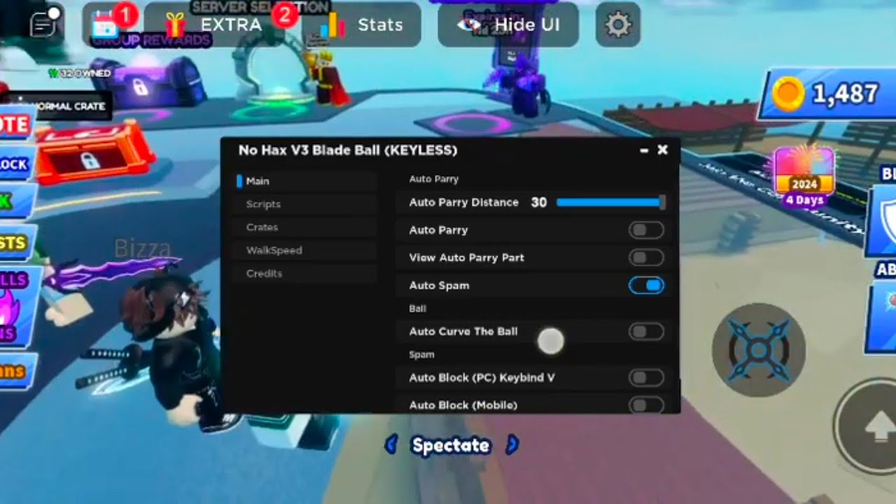 [KEYLESS] BLADE BALL SCRIPT 100% WORKING | AUTO PARRY | CURVED BALL ...
