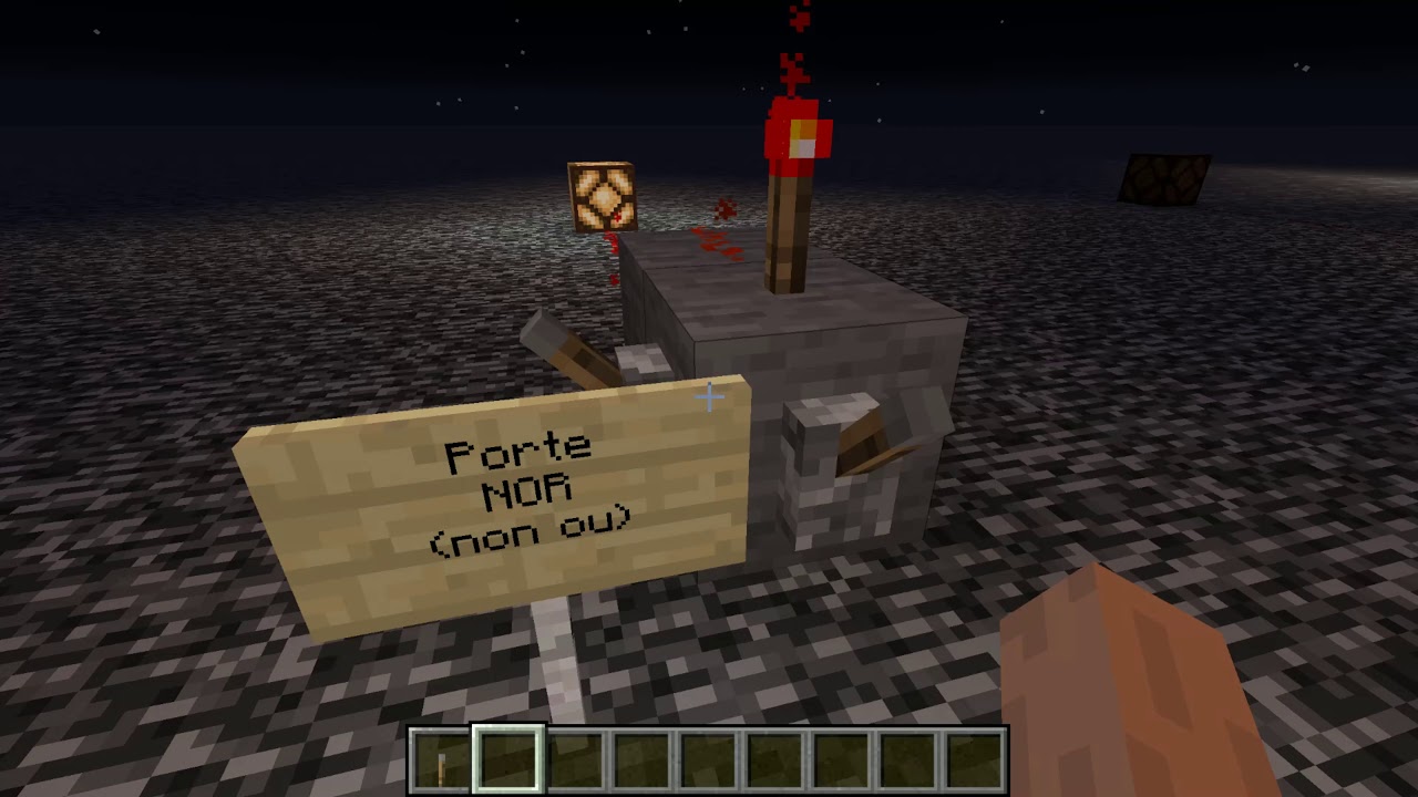 Les portes logiques avec Minecraft - YouTube