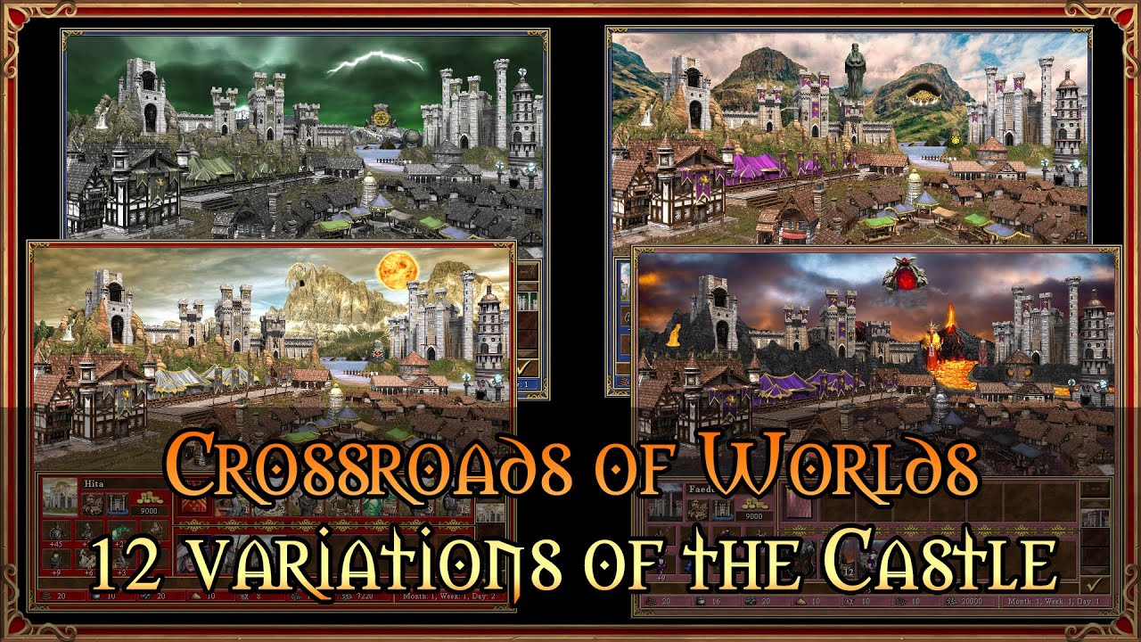 Crossroads of Worlds - 12 variations of the Castle from different ...