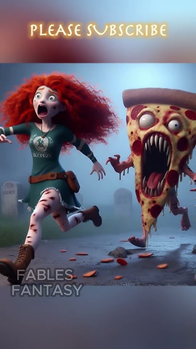 Pizza Chasing the Princesses! 🍕👑💨 #disney #princess #christmas #shorts ...