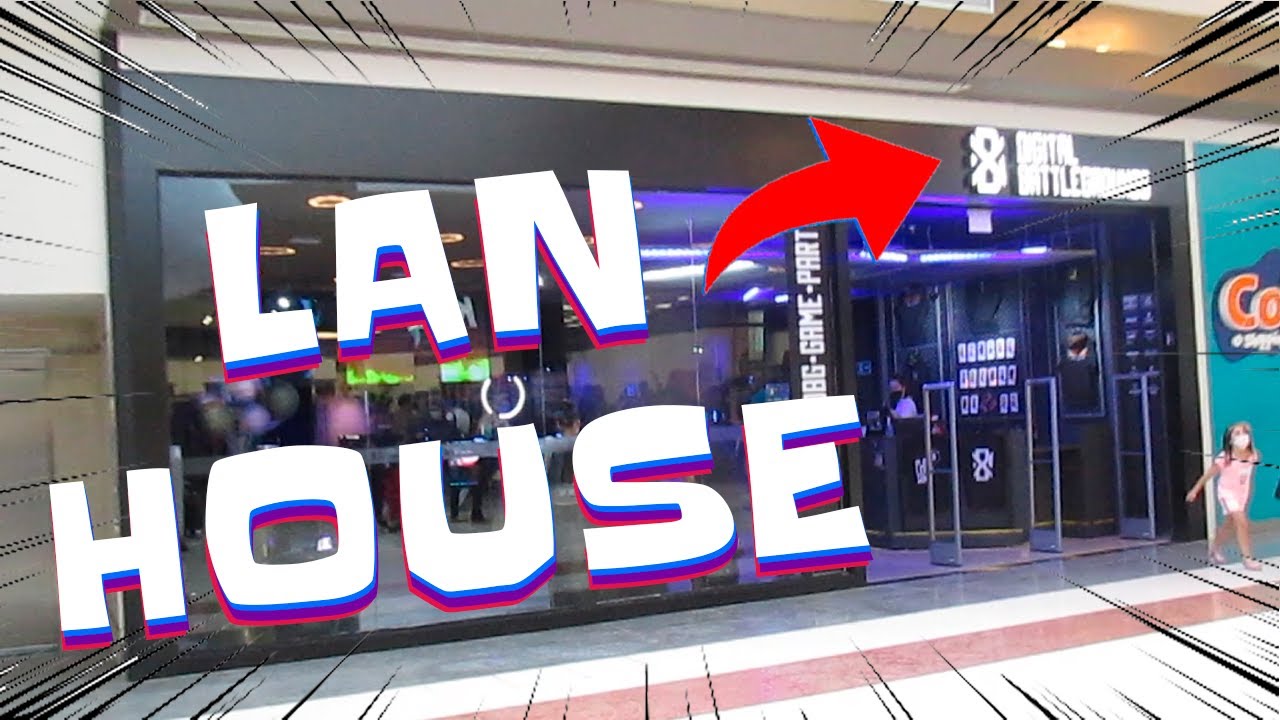 FUI EM UMA LAN HOUSE MODERNA! - YouTube