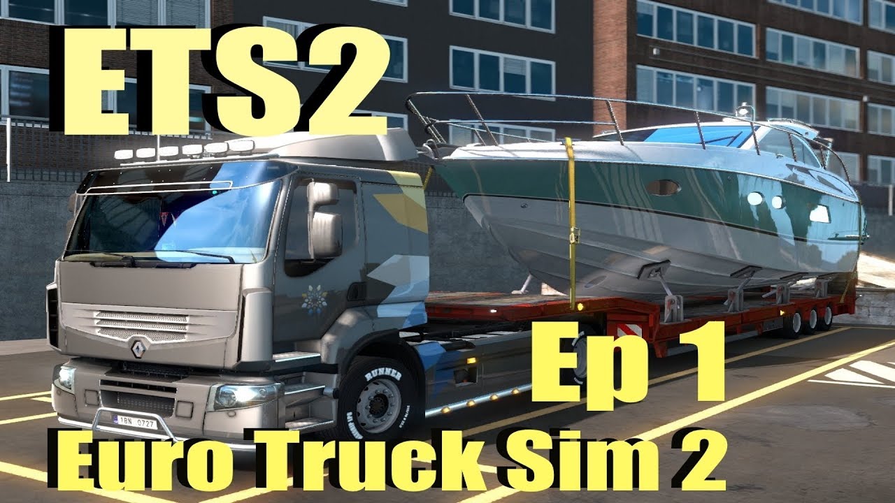 (ETS2) Euro Truck Simulator 2 - Ep 1 - Birmingham to Pori (2479 km ...
