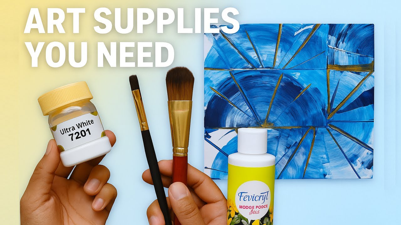 Abstract Acrylic Painting Ideas | Easy Abstract Acrylic Painting for ...