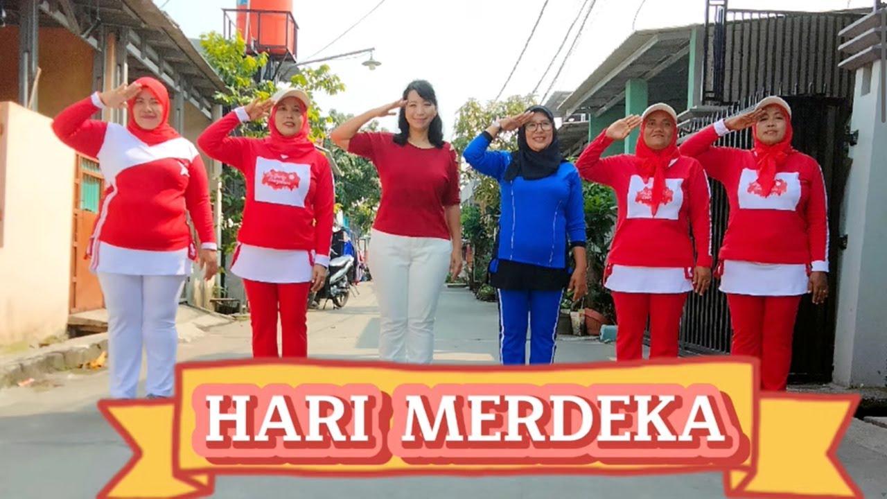 HARI MERDEKA - Line Dance by RT05 🇮🇩 - YouTube