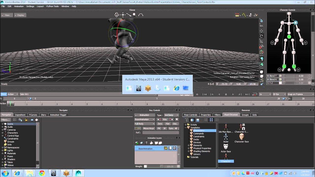 Introduction to MotionBuilder (Part 1) - YouTube