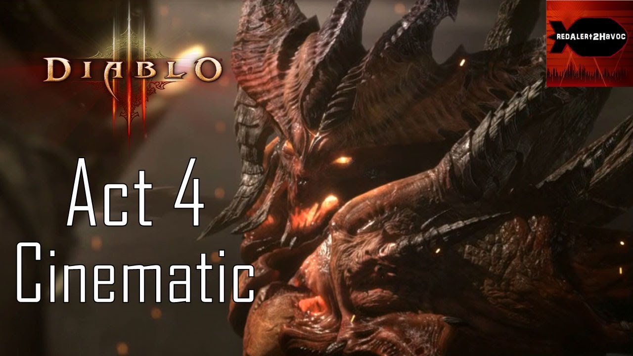 Diablo 3 Act 4 Cinematic/Cutscene (The Diamond Gates) - YouTube