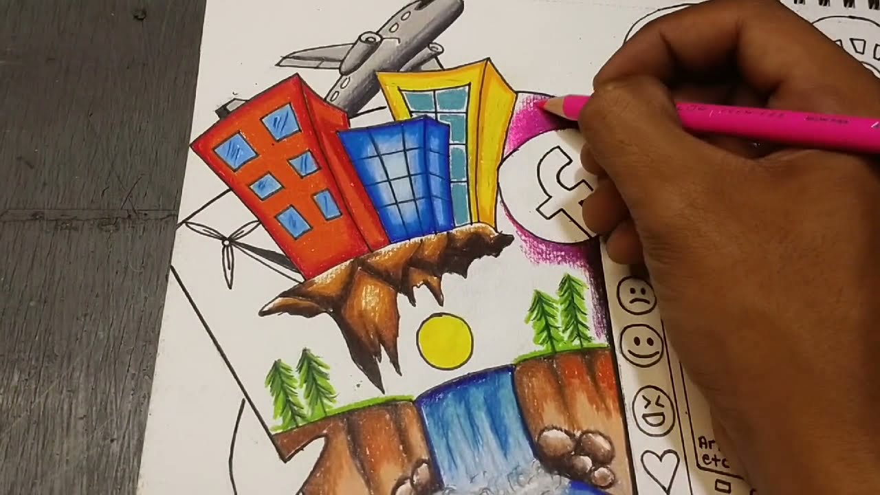 ENGLISH POSTER MAKING ABOUT INNOVATING THE FUTURE | ArtsEtc. - YouTube