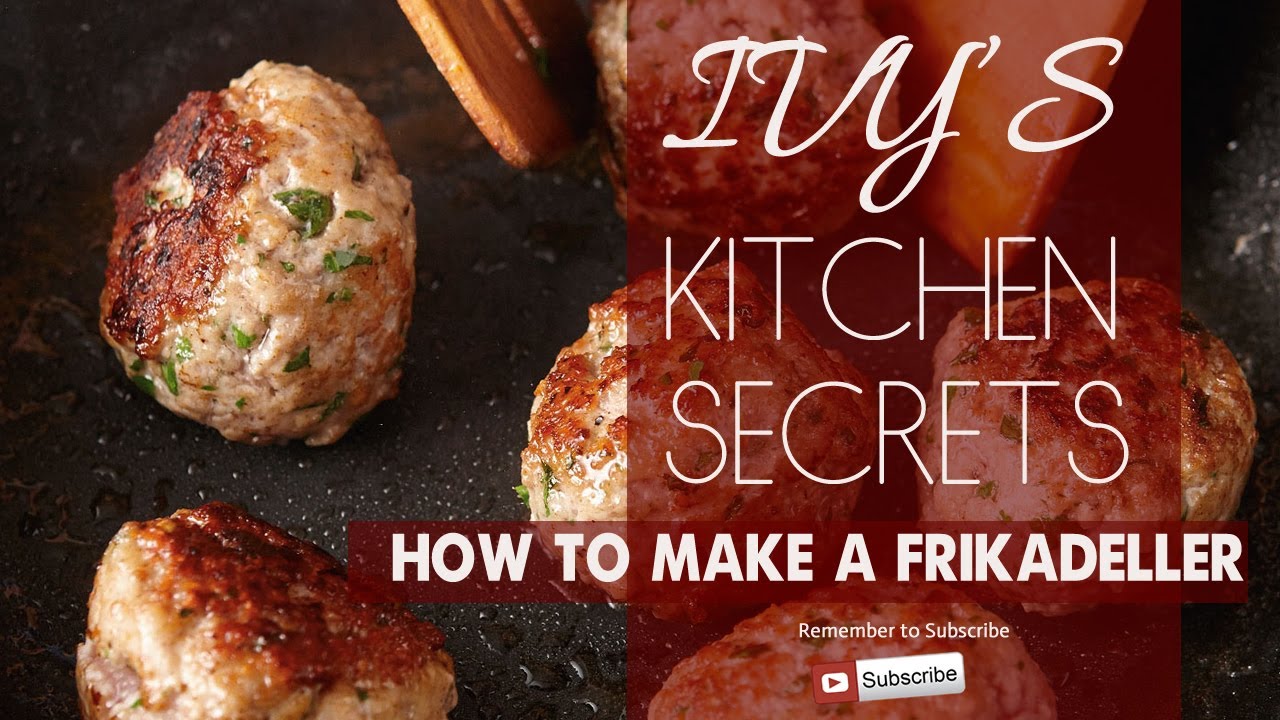 How to make Frikadeller (Danish Meatballs) - YouTube