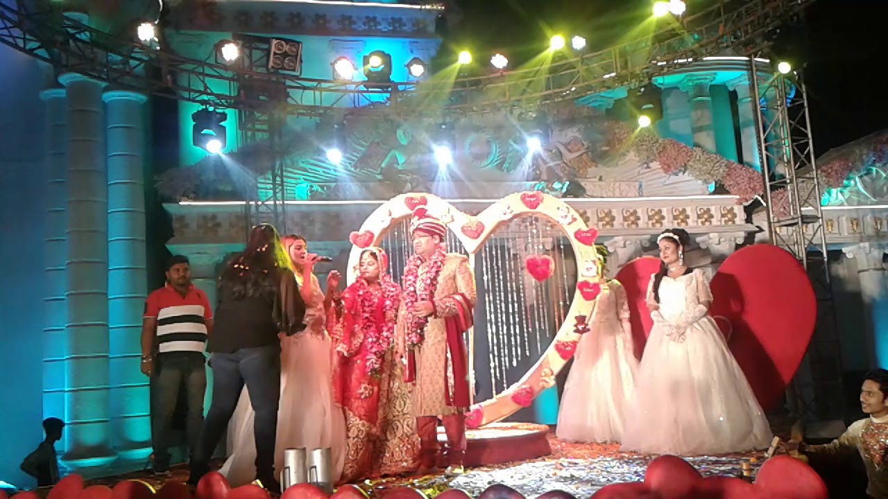 Grand Jaimala Vermala ceremony - YouTube