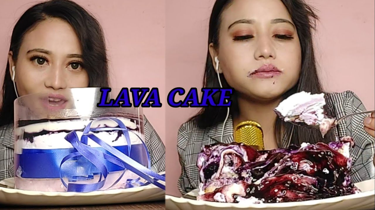 ASMR / lava Cake Eating sound.. 🙂 - YouTube