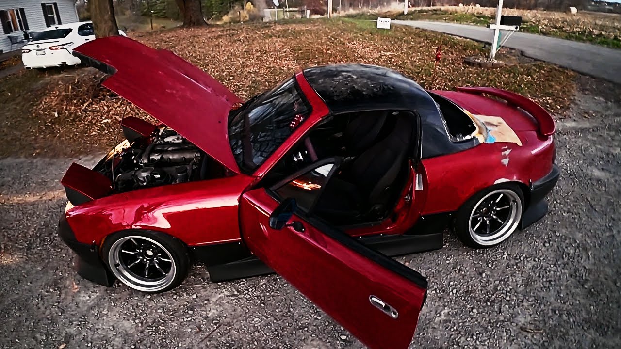 What's it Like DRIVING a SLAMMED MIATA? - POV Drive - YouTube