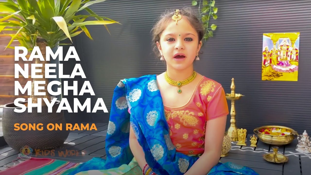 Rama Neela Megha Shyama | Kids Singing Together | Devotional Song on ...