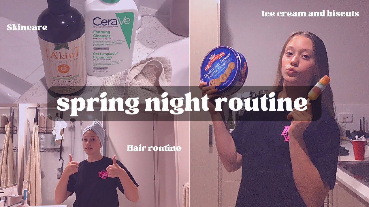 spring night routine 2022 😴 - YouTube