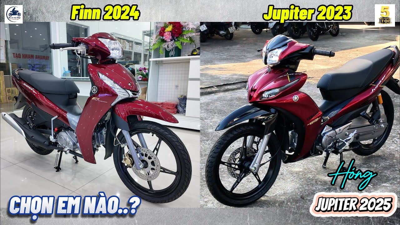 SO SÁNH - Finn 115 FI 2024 VS Jupiter 115 FI 2024 ĐỎ ĐÔ BÓNG ️ Chọn EM ...