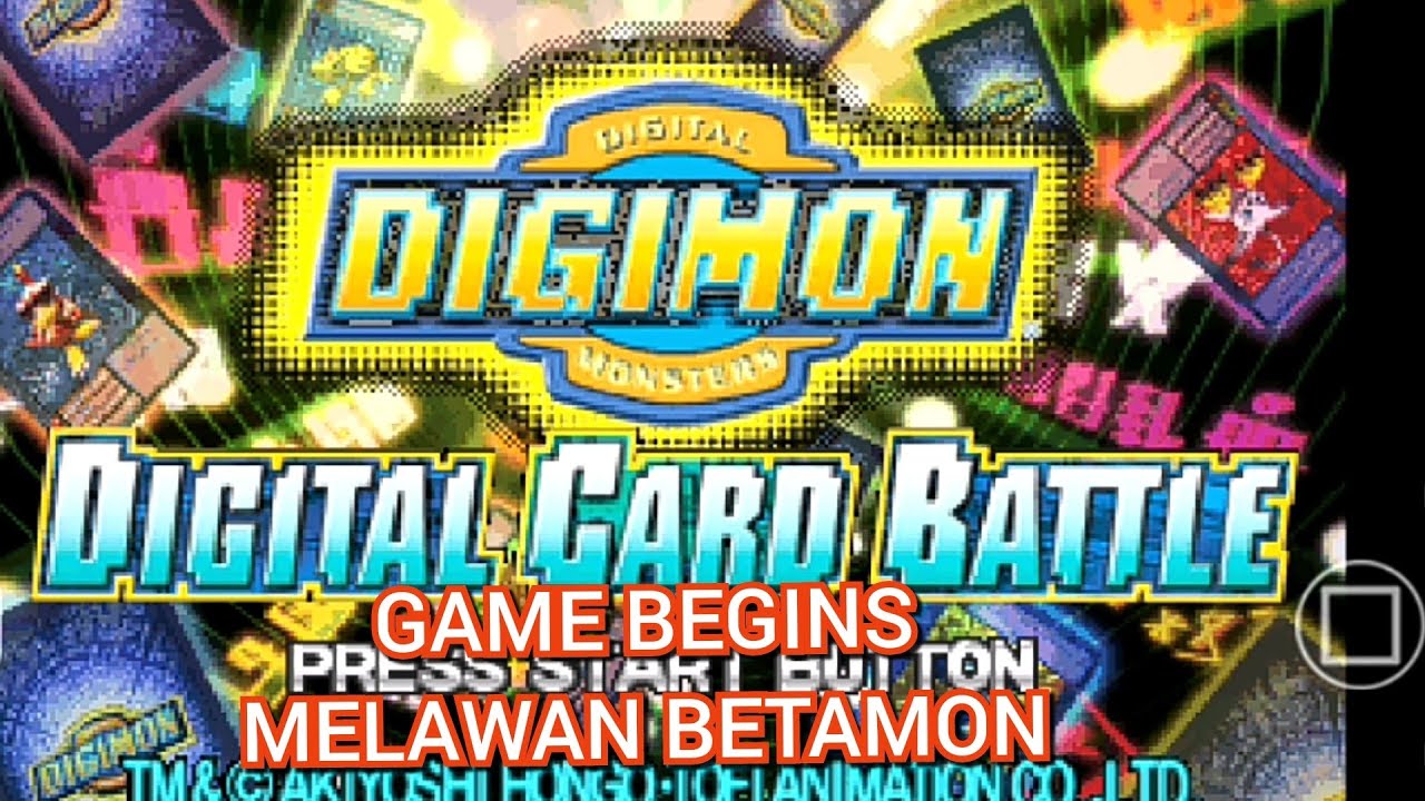 DIGIMON CARD BATTLE MELAWAN BETAMON - YouTube