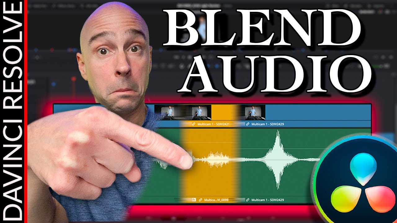 BLEND Together AUDIO Clips From Different Sources In DaVinci Resolve 17 BLEND Together AUDIO Clips From Different Sources In DaVinci Resolve 17