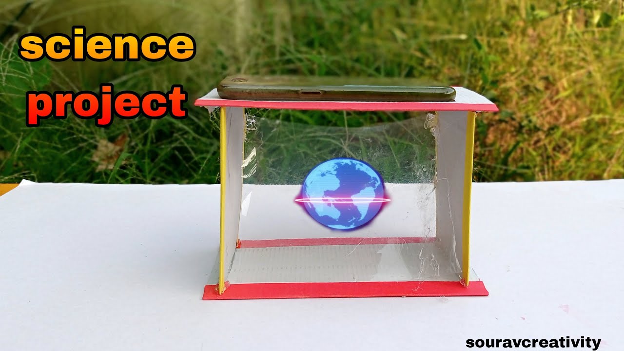 3D Hologram Science Project | 3D Hologram Box | Science Fair Projects ...
