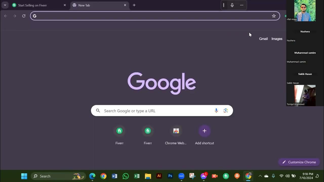 Paid Batch 607+608 এর ডাটা এন্ট্রি Advance ১০ম ক্লাসের ভিডিও। Fiverr account create - YouTube