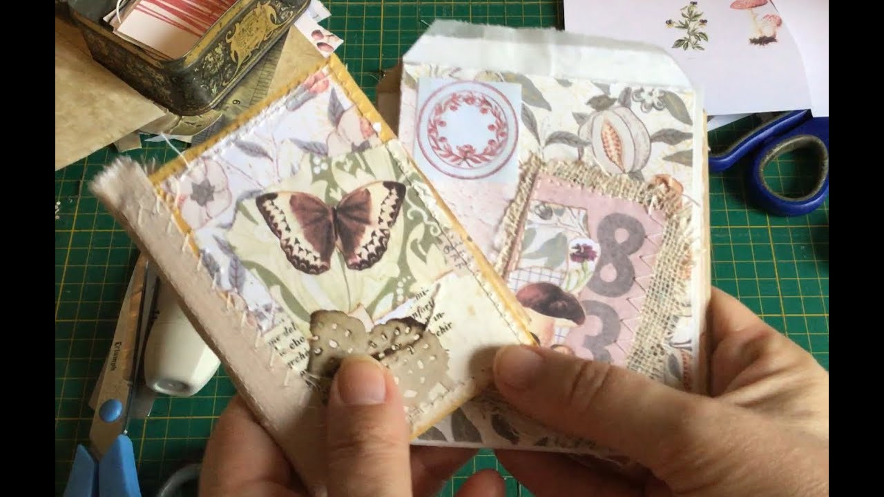 Mini DT project for Crafty Cat Part 2 - YouTube