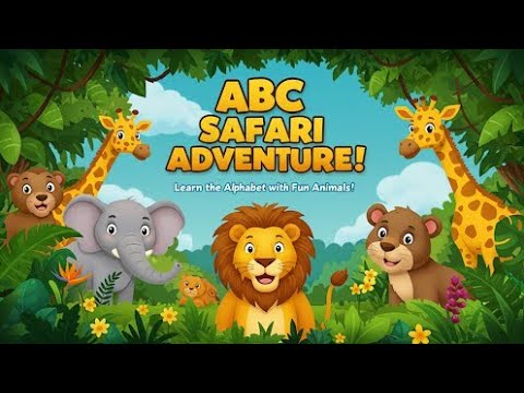 ABC Safari Adventure: Learn Letters with Talking Animals! - YouTube