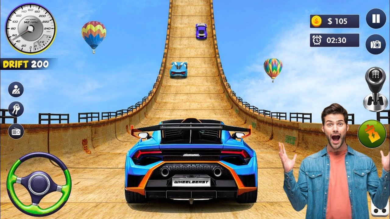 Ultimate Ramp Car Racing 3D - Epic Ramp Car Racing - Android Gameplay ...