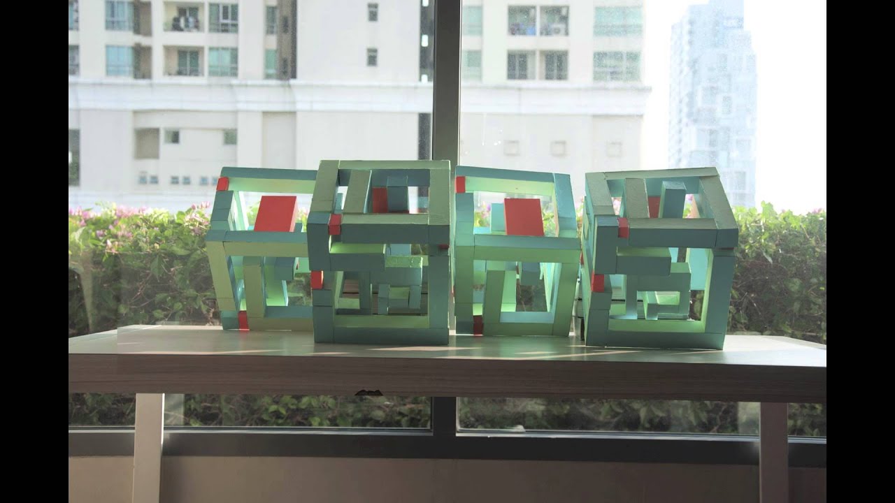 3D Boxes Stop Motion - ID132 - YouTube