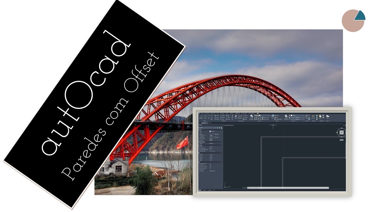 autOcad - Criando paredes com comando Offset - YouTube