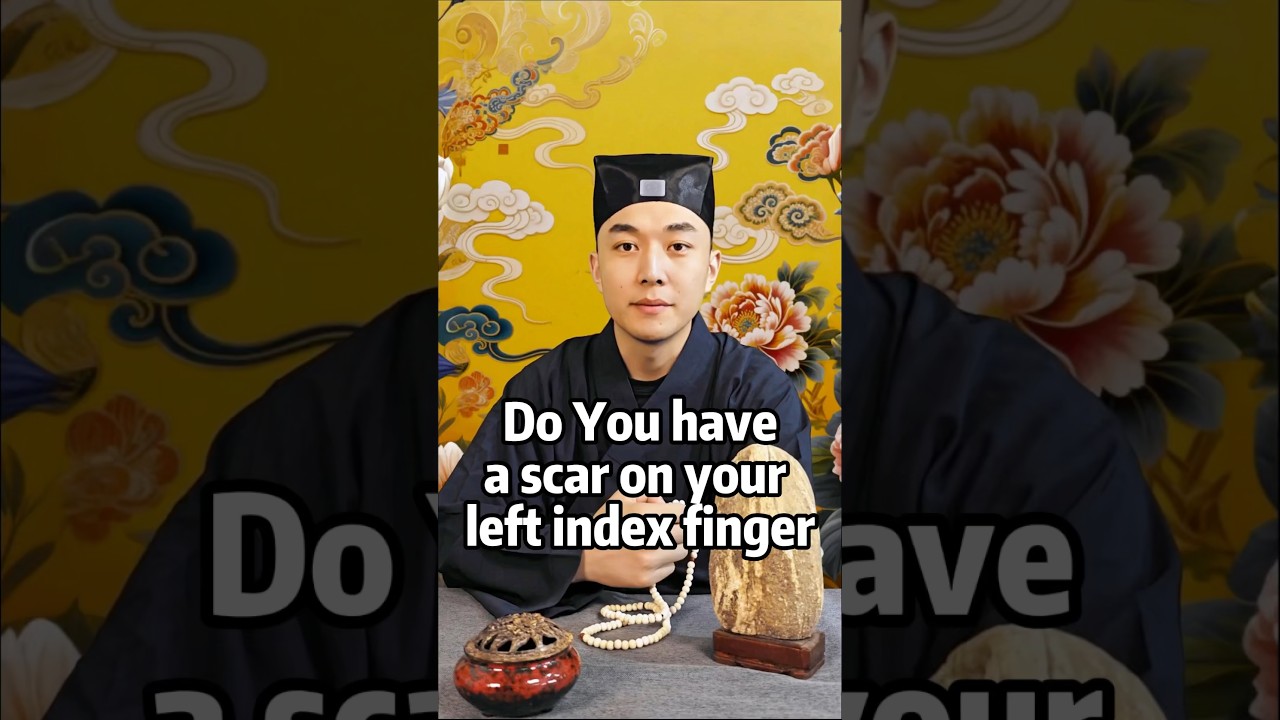 Do you have a scar on your left index finger #fengshui #finger - YouTube